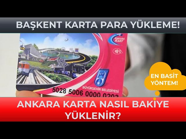 EGO Ankarakart Bakiye Yükleme ve Bakiye Sorgulama 2026 - Yardım Başvurusu